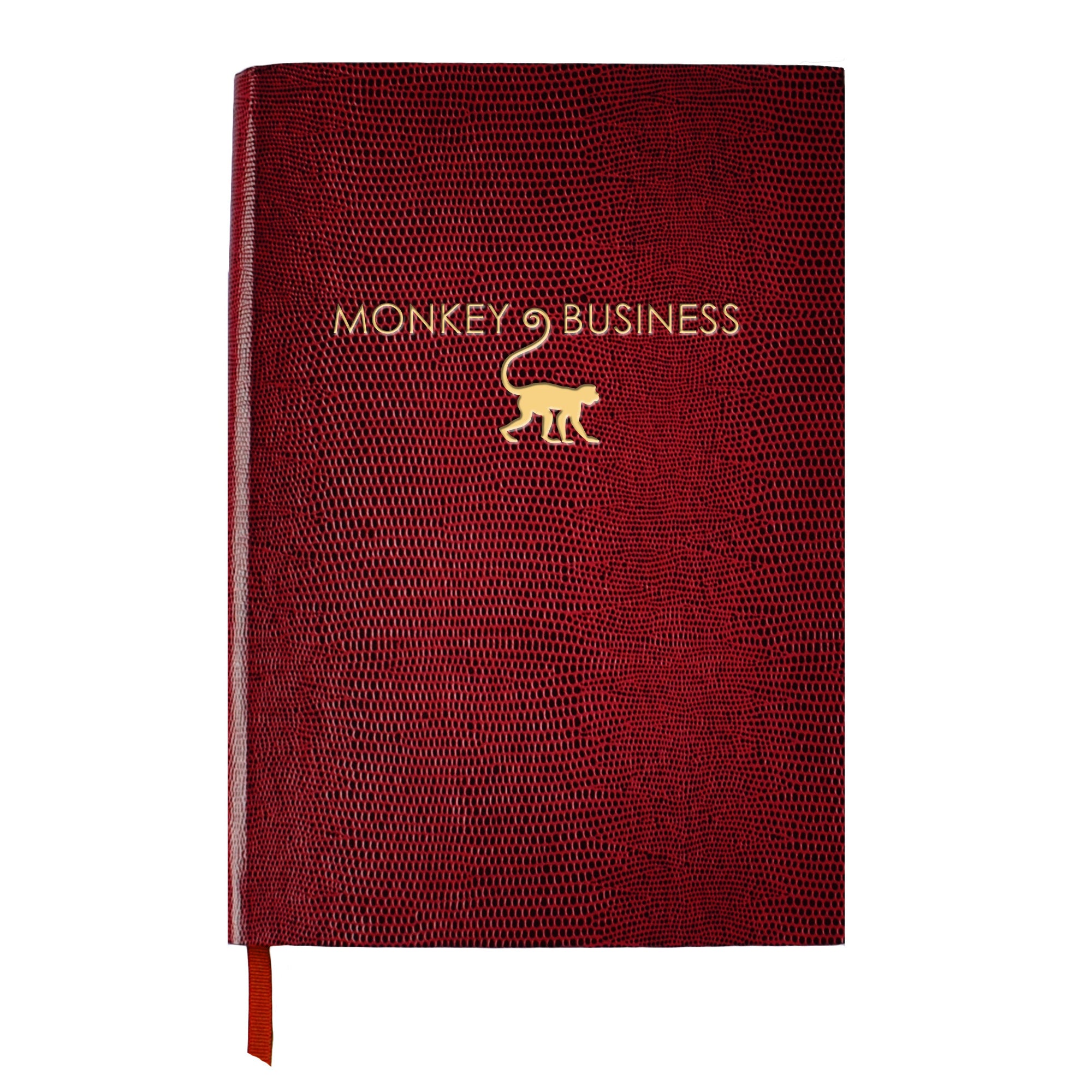 Hardcover Notebook - MONKEY BUSINESS – Sloane Stationery