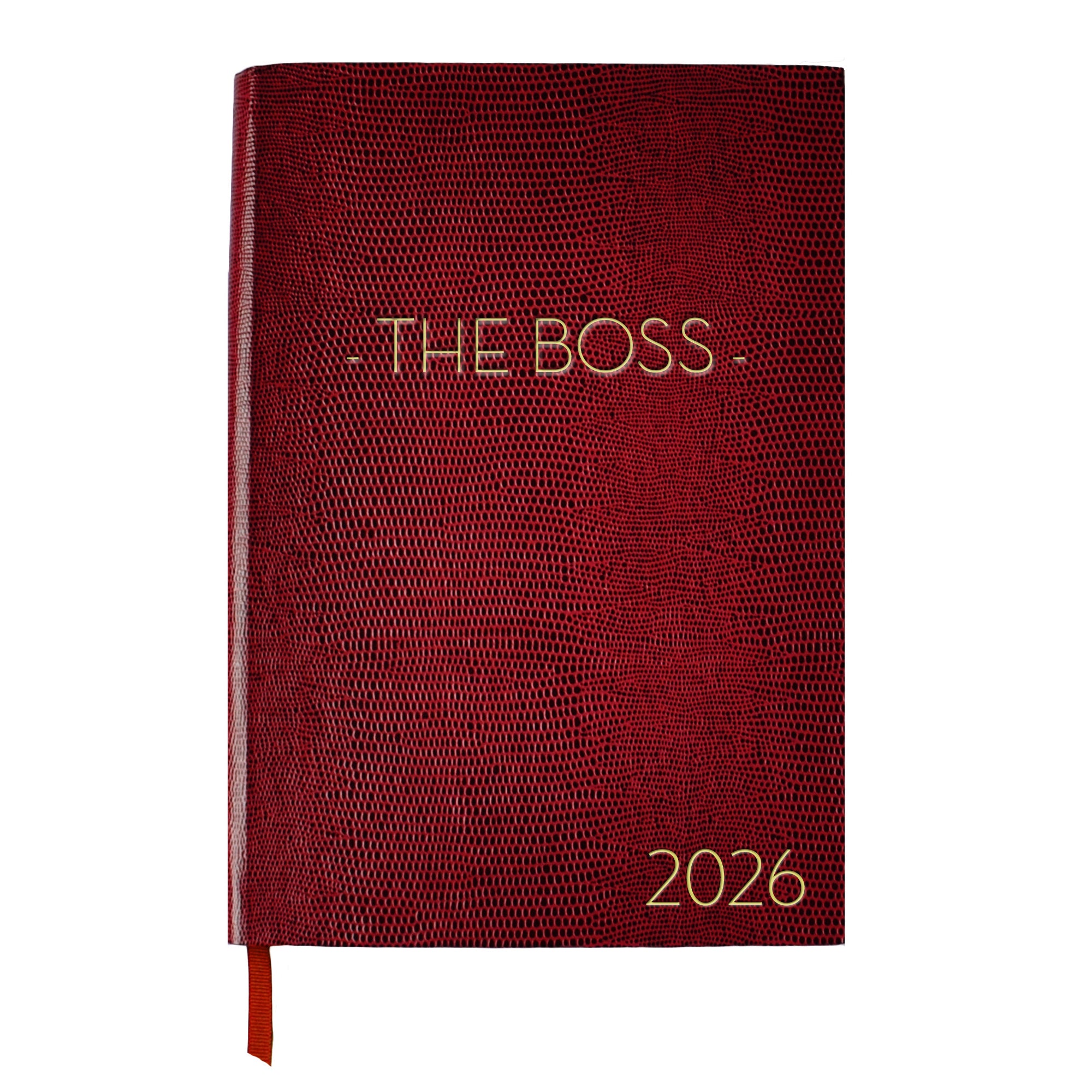 2026 DIARY - THE BOSS Burgundy – Sloane Stationery