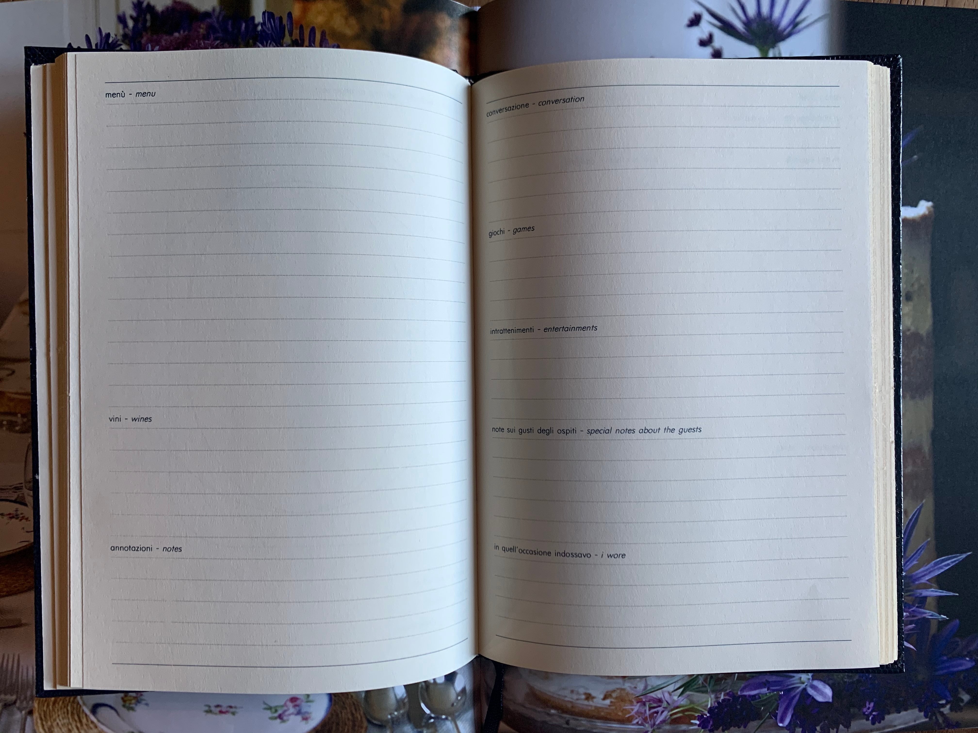 The Ultimate Dinner Kit - A5 Dinner party book, table seating planner ...