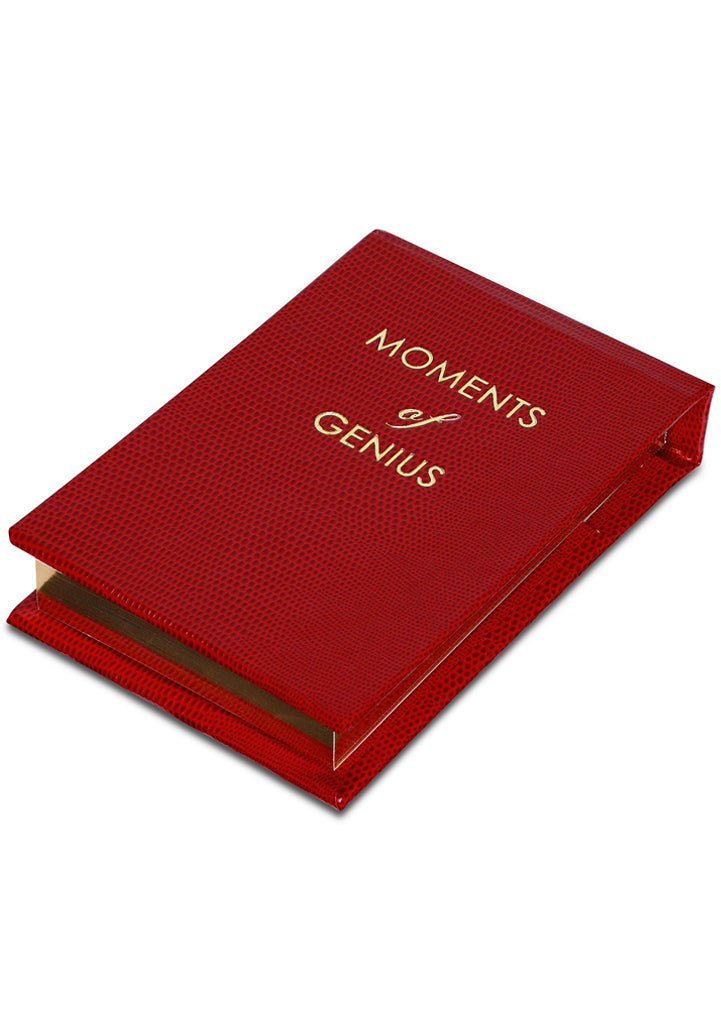Moments of Genius Notepad - Red – Sloane Stationery