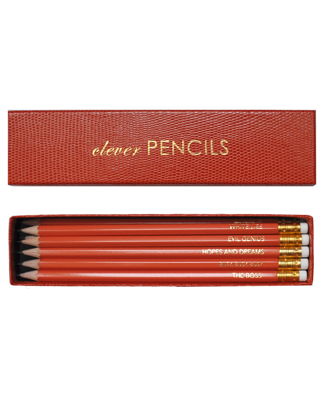 Clever Pencils - Orange Box of 10 – Sloane Stationery